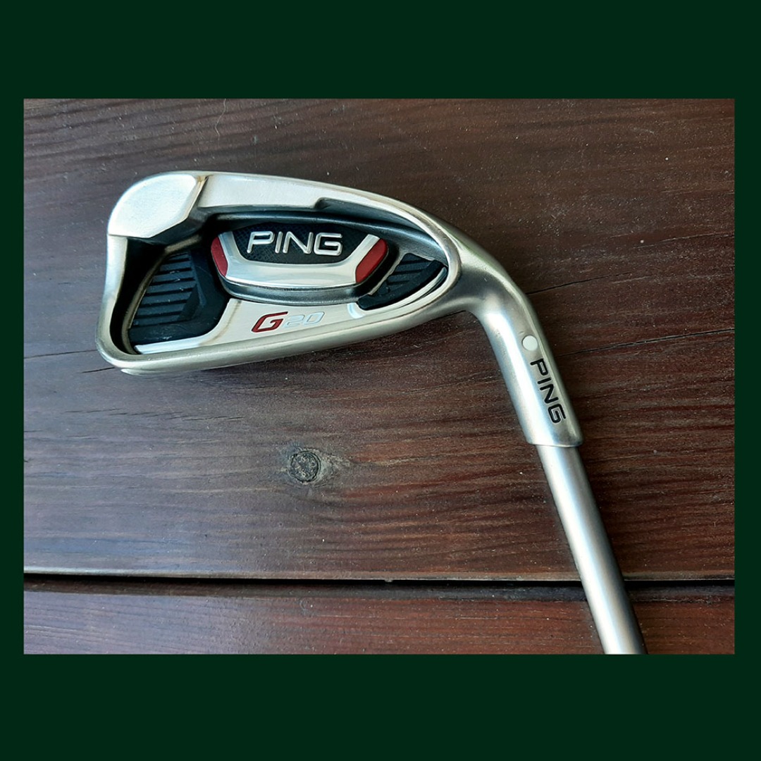 LIKE NEW, MADE IN JAPAN, PING G20 5 Iron, Premium Tour AD TFC 615 ...