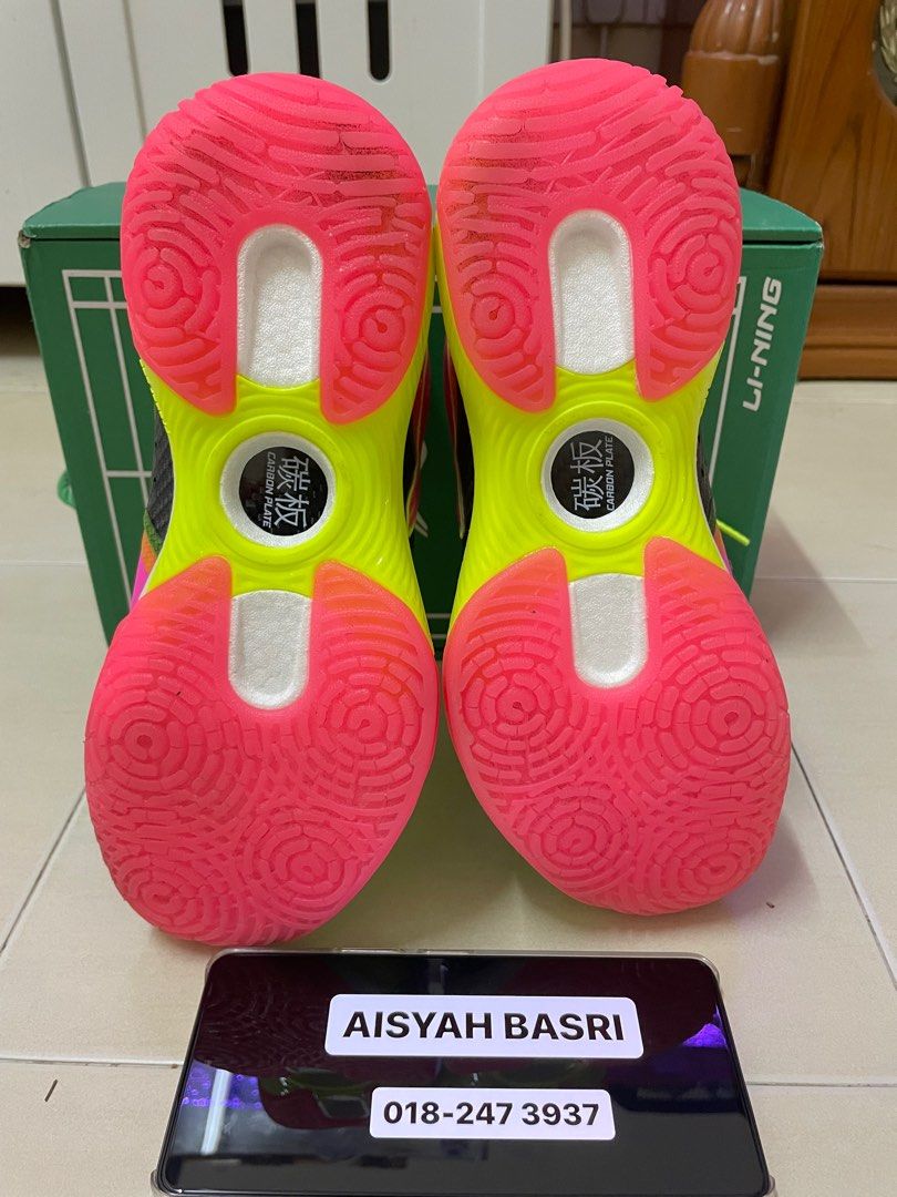 LI-NING BADMINTON SHOES - HALBERD, Sports Equipment, Other Sports ...