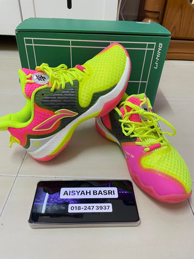 LI-NING BADMINTON SHOES - HALBERD, Sports Equipment, Other Sports ...
