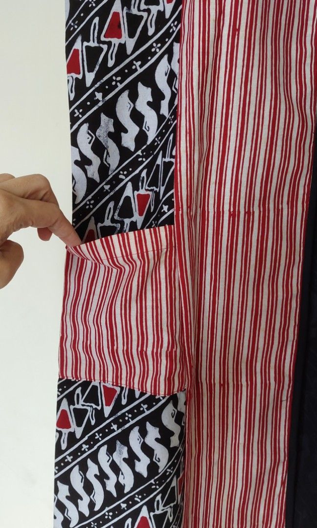 LONG Outer Batik by Nona Rara Batik., Fesyen Wanita, Pakaian Wanita ...