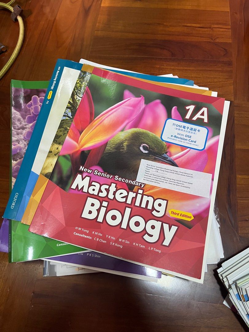 mastering biology all 1-4 textbook生物科教科書, 興趣及遊戲, 書本 & 文具, 教科書 - Carousell