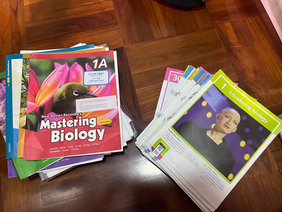 mastering biology all 1-4 textbook生物科教科書, 興趣及遊戲, 書本 & 文具, 教科書 - Carousell