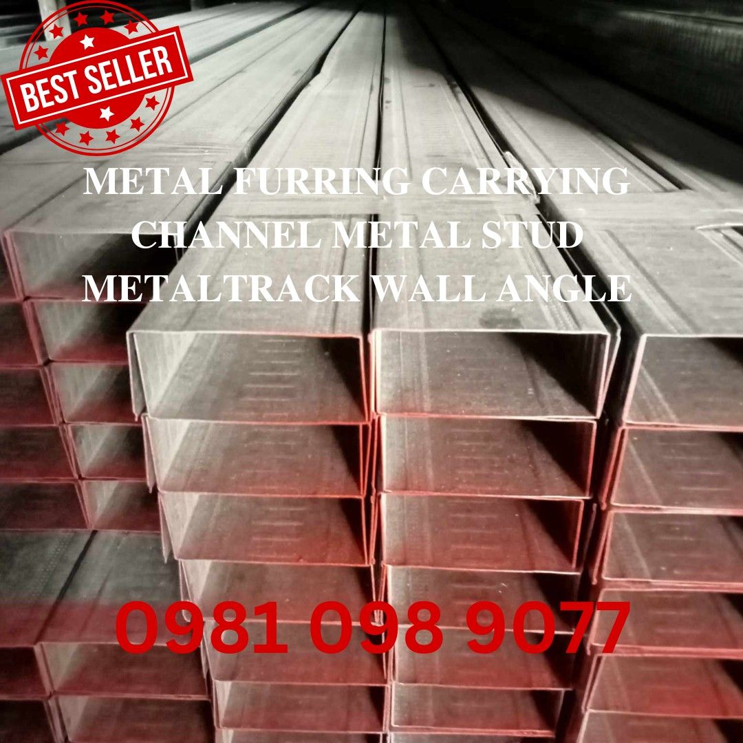 METAL FURRING/ CARRYING CHANNEL/ METAL STUD/ WALL ANGLE, Commercial ...