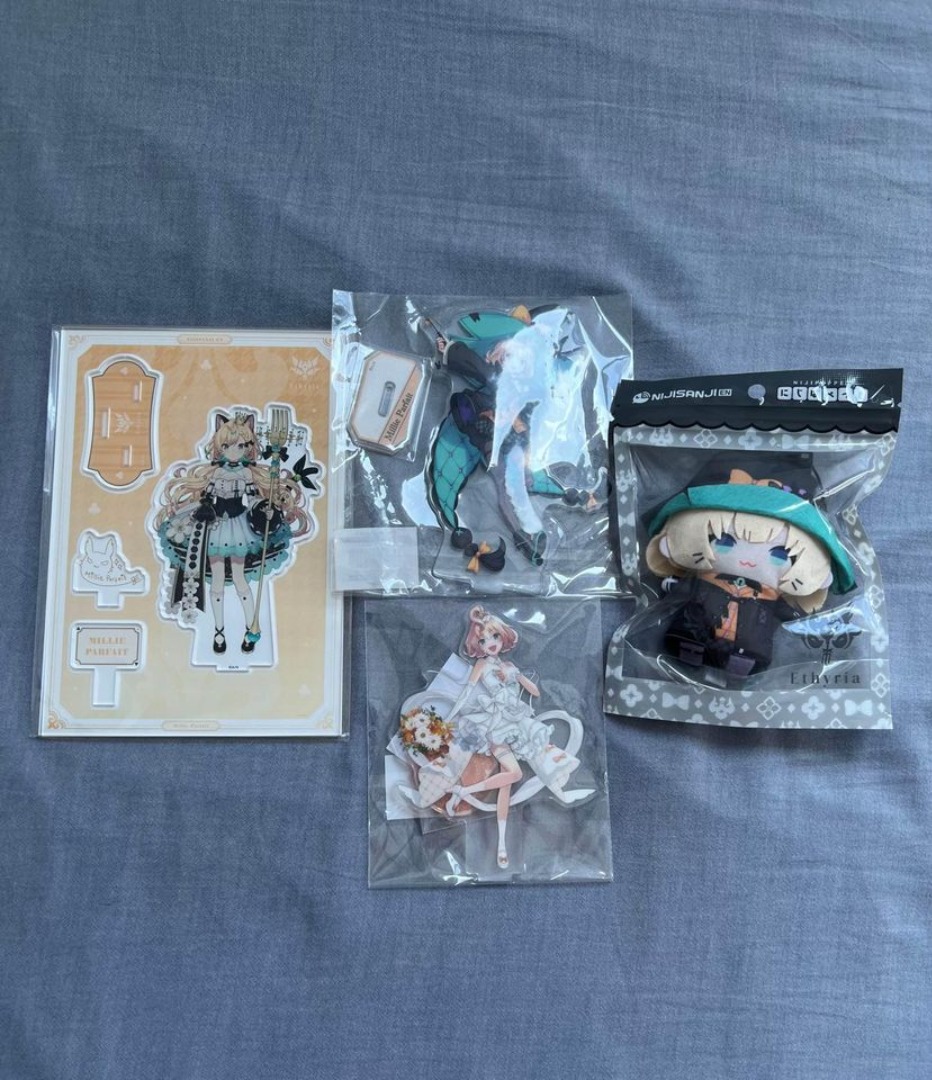 Millie Parfait Official Nijisanji Acrylic Stands Original, Hobbies ...
