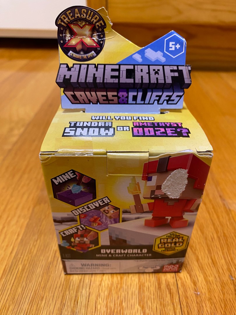 Minecraft Treasure - caves & cliffs, 興趣及遊戲, 玩具 & 遊戲類 - Carousell