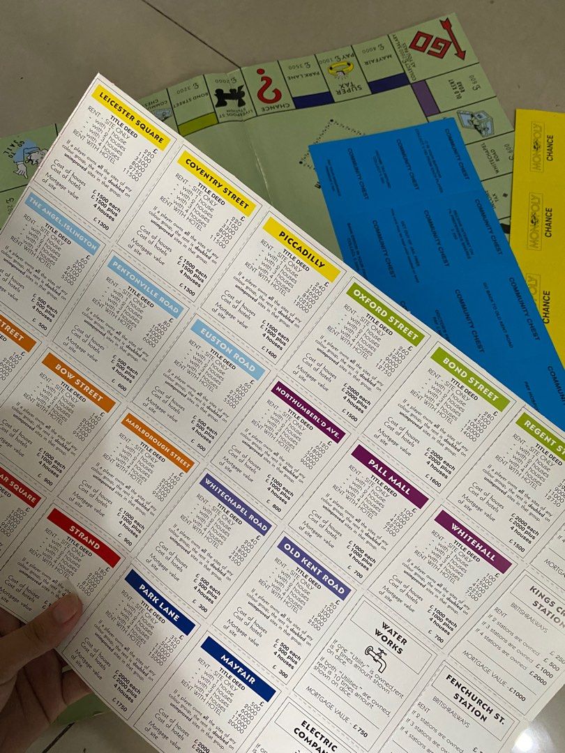 Monopoly (Complete Package), Hobbies & Toys, Toys & Games on Carousell