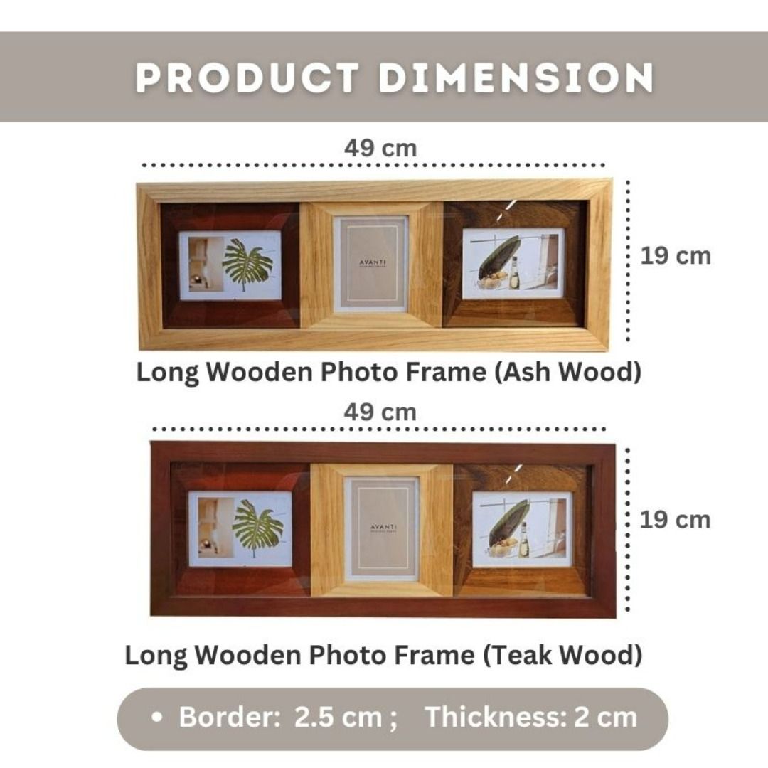 Premium Panorama or 3 IN 1 Wooden Frame (FREE PHOTO) Group Picture ...