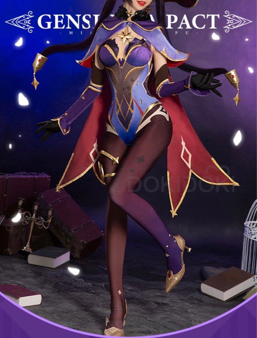 [PO] Mona Genshin Impact Cosplay, Hobbies & Toys, Toys & Games on Carousell