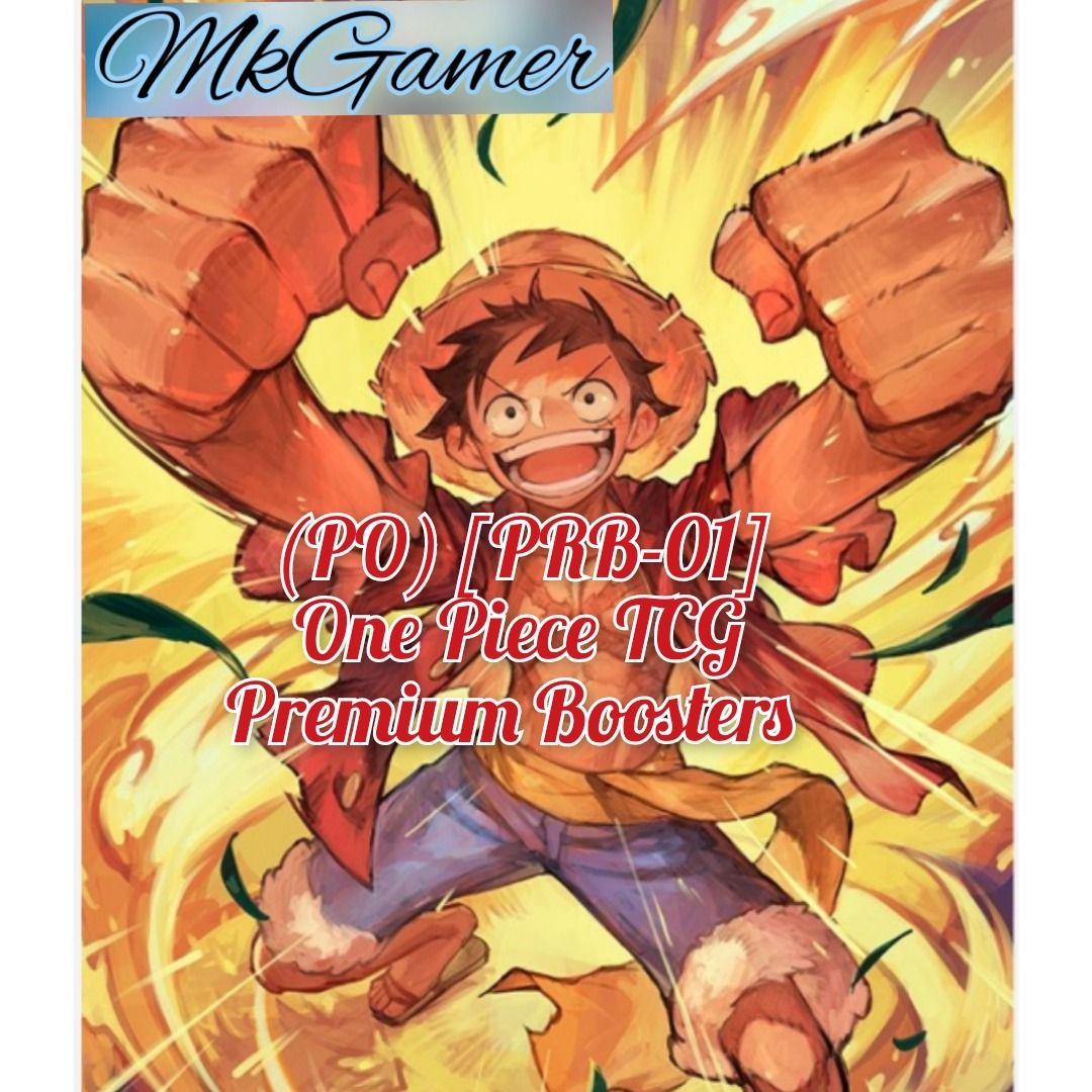 (PO) [PRB-01] One Piece TCG Premium Boosters, Hobbies & Toys, Toys ...