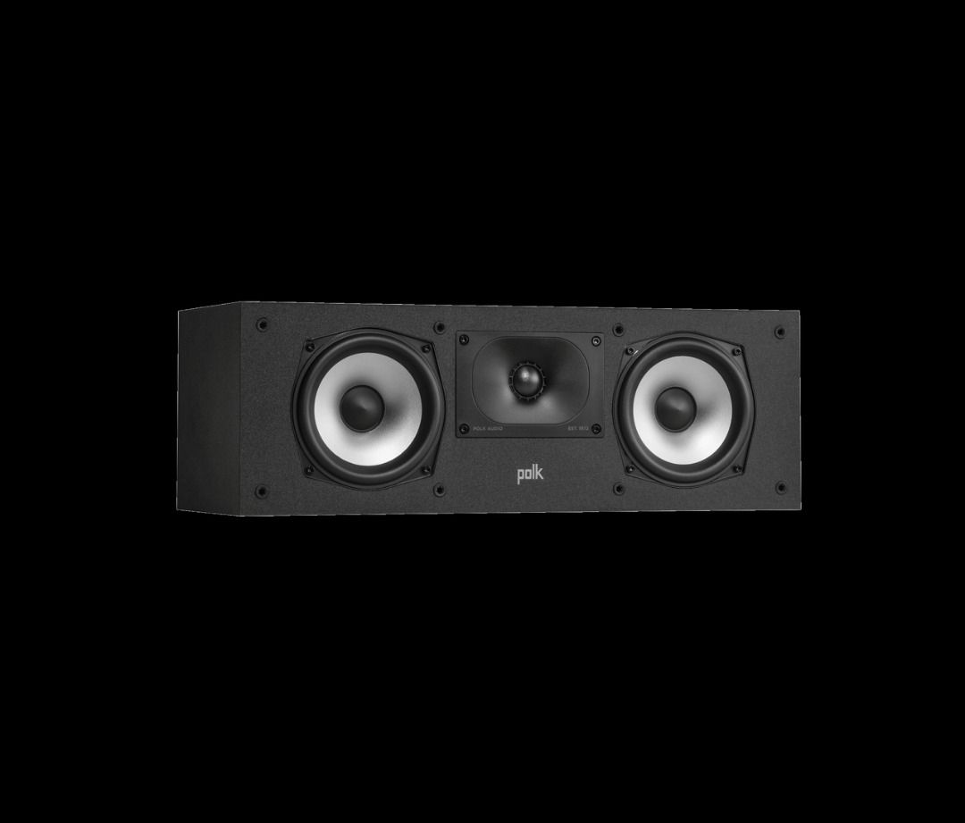 POLK MONITOR XT30 HIGH-RESOLUTION CENTER CHANNEL SPEAKER, Audio ...