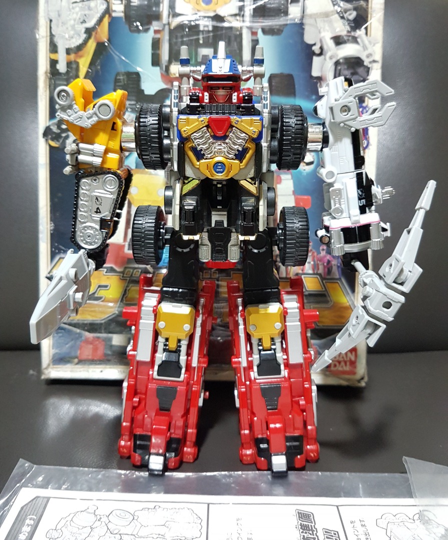 Sentai DX Daibouken Drivemax Megazord Boukenger Power Rangers Operation ...