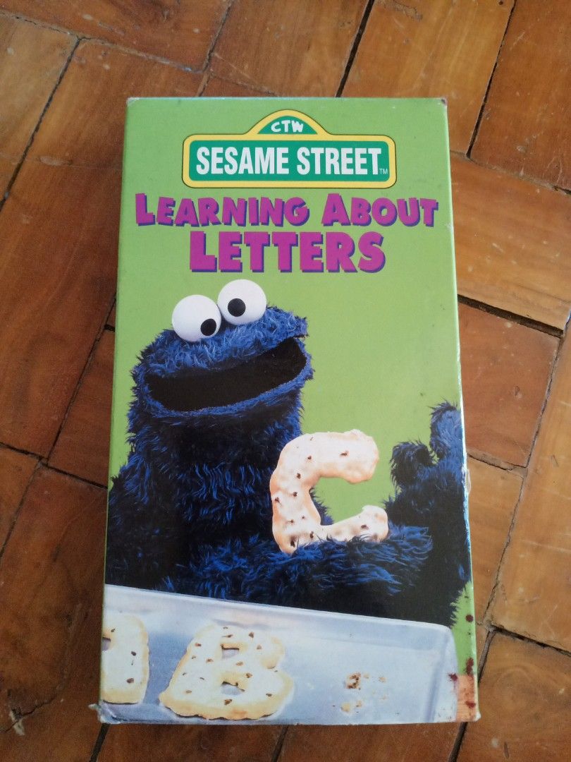 Sesame Street - Learning About Letters VHS Tape, TV & Home Appliances ...