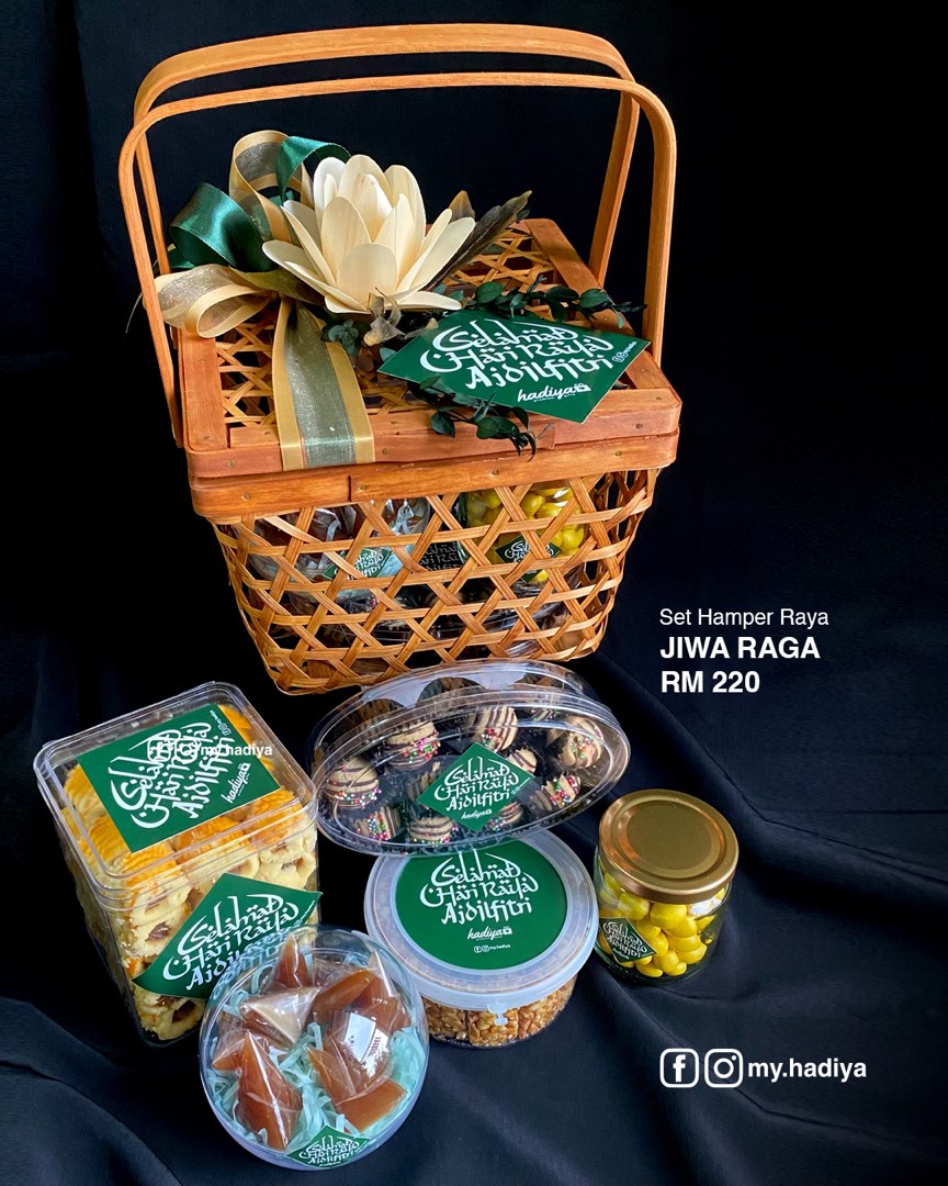 Set Hamper Raya JIWA RAGA, Food & Drinks, Gift Baskets & Hampers on ...