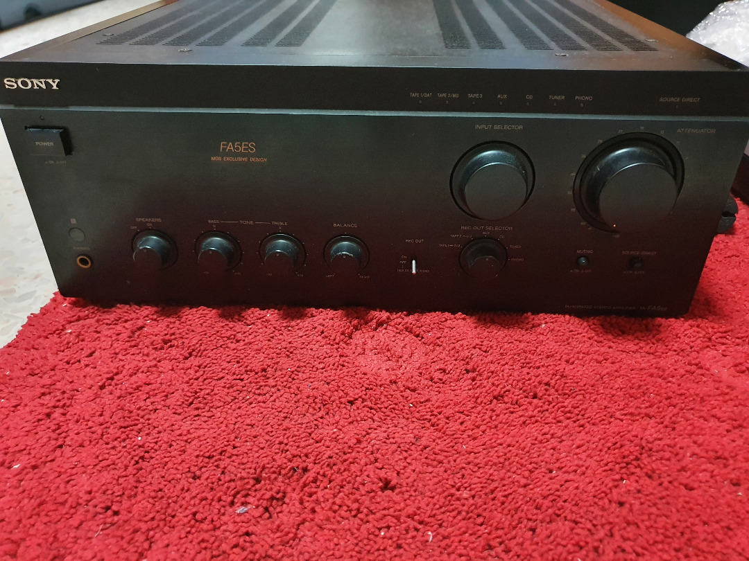 SONY TA-FA5ES Esprit Integrated Amplifier (audiophile hifi), Audio ...