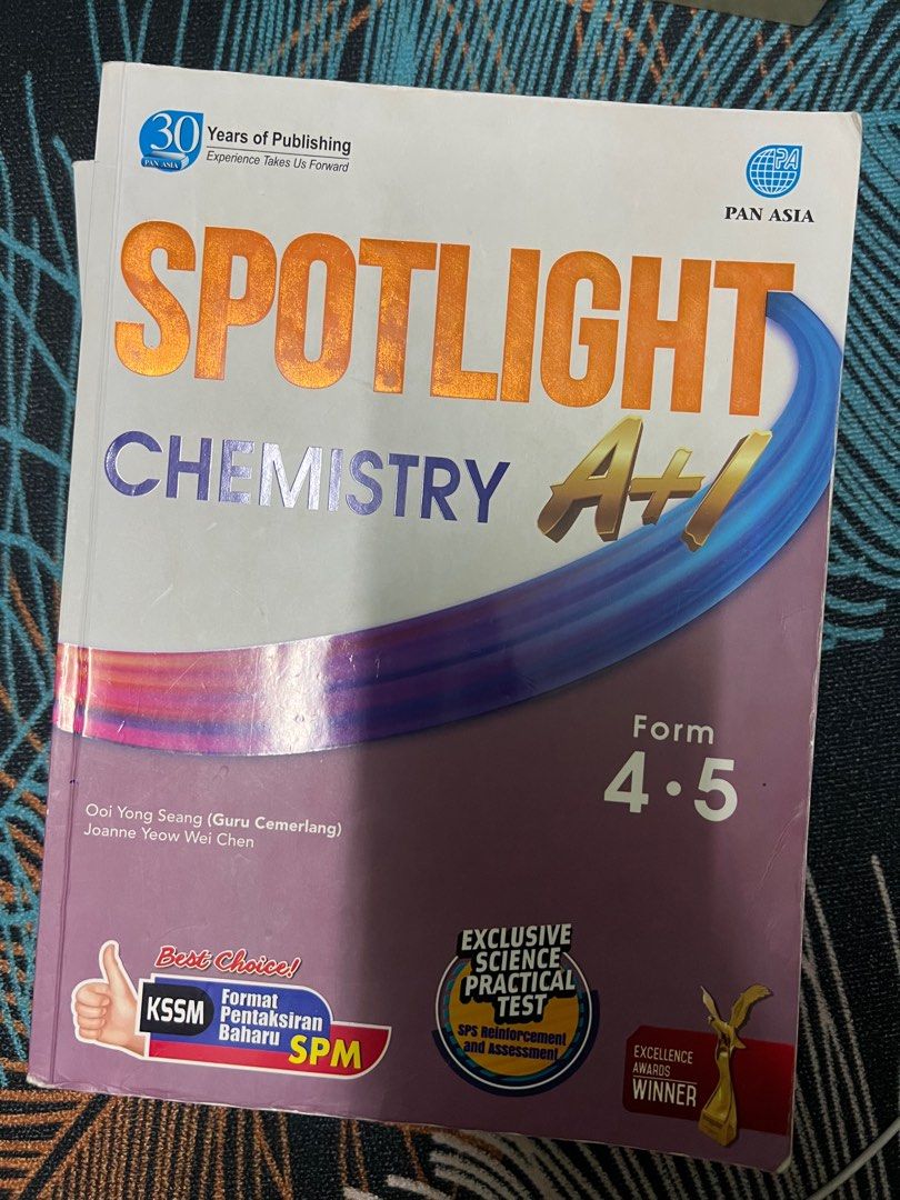 Spotlight Chemistry SPM, Hobbies & Toys, Books & Magazines, Textbooks on Carousell