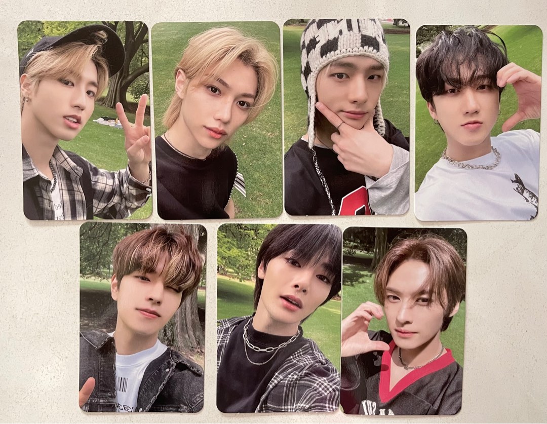 Skz Stray kids s class album sound wave 特典小卡一套6張(無bang chan), 興趣及遊戲, 收藏 ...