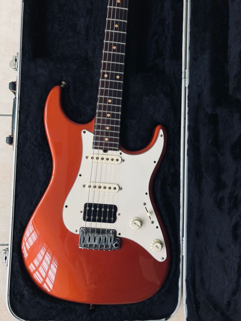 Suhr Guitar with original hardcase with stainless steel fret, Hobbies ...