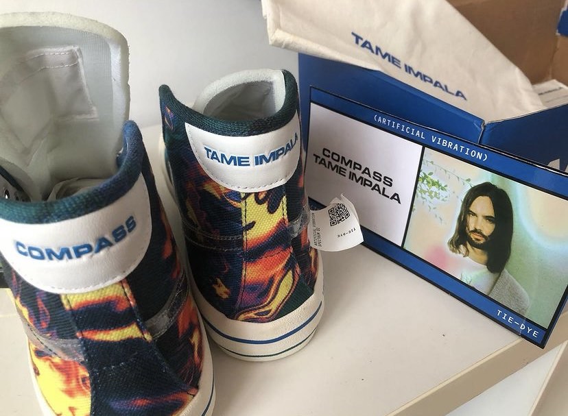 Tame Impala x Compass Indonesia Artificial Vibration Shoes, Men's ...