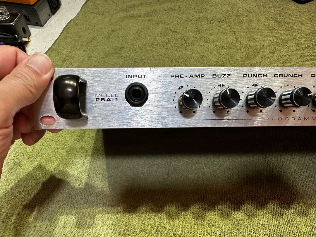 Tech 21 Sansamp PSA 1 Rack Preamp, Hobbies & Toys, Music & Media ...