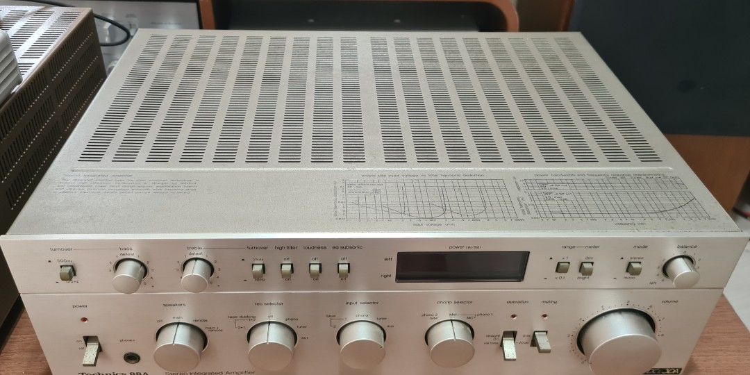 Technics 88a stereo amplifier, Audio, Soundbars, Speakers & Amplifiers ...