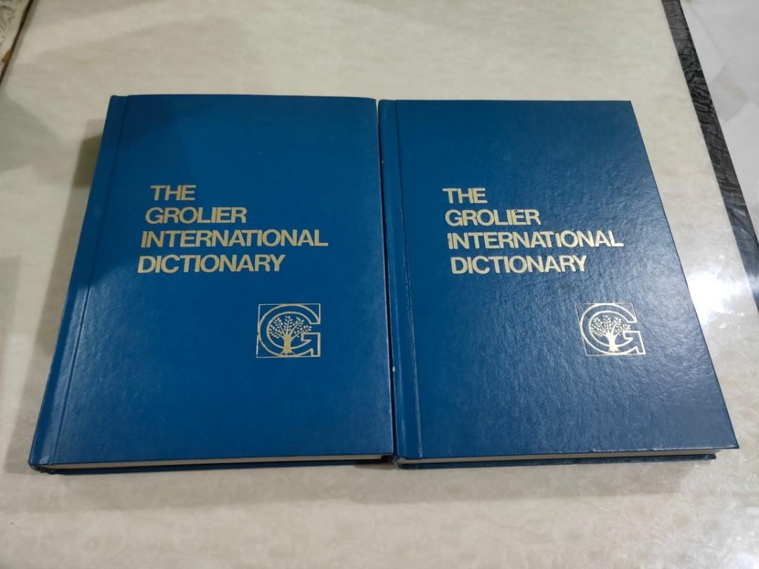 The Grolier International Dictionary (Volumes 1 & 2), Hobbies & Toys ...