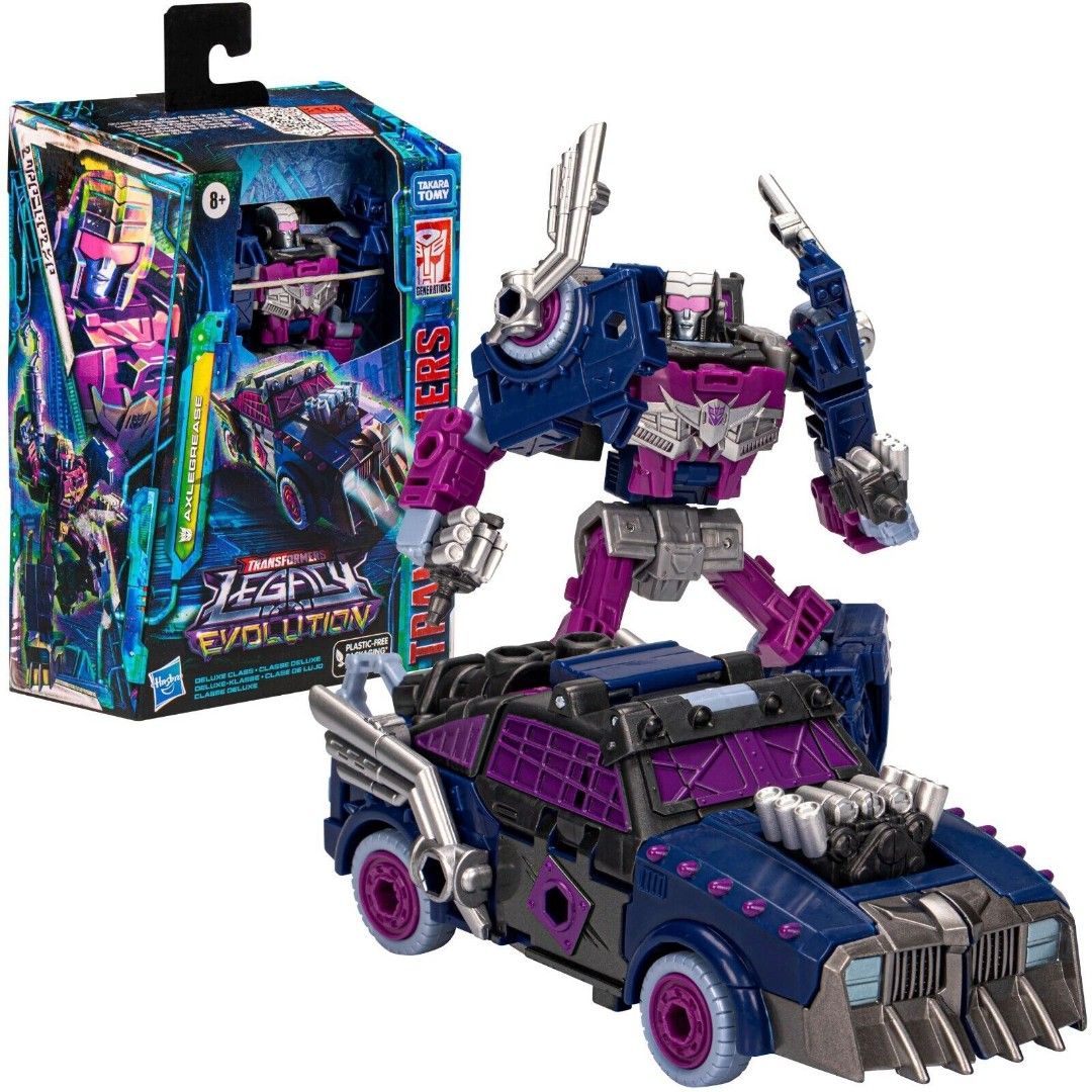 Transformers Legacy Evolution AxleGrease NEW ***, Hobbies & Toys, Toys & Games on Carousell