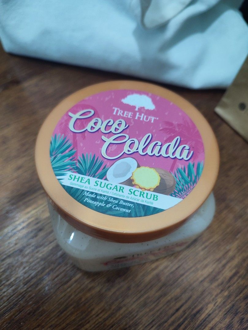 Tree hut authentic Coco colada shea sugar scrub body 510g, Beauty ...