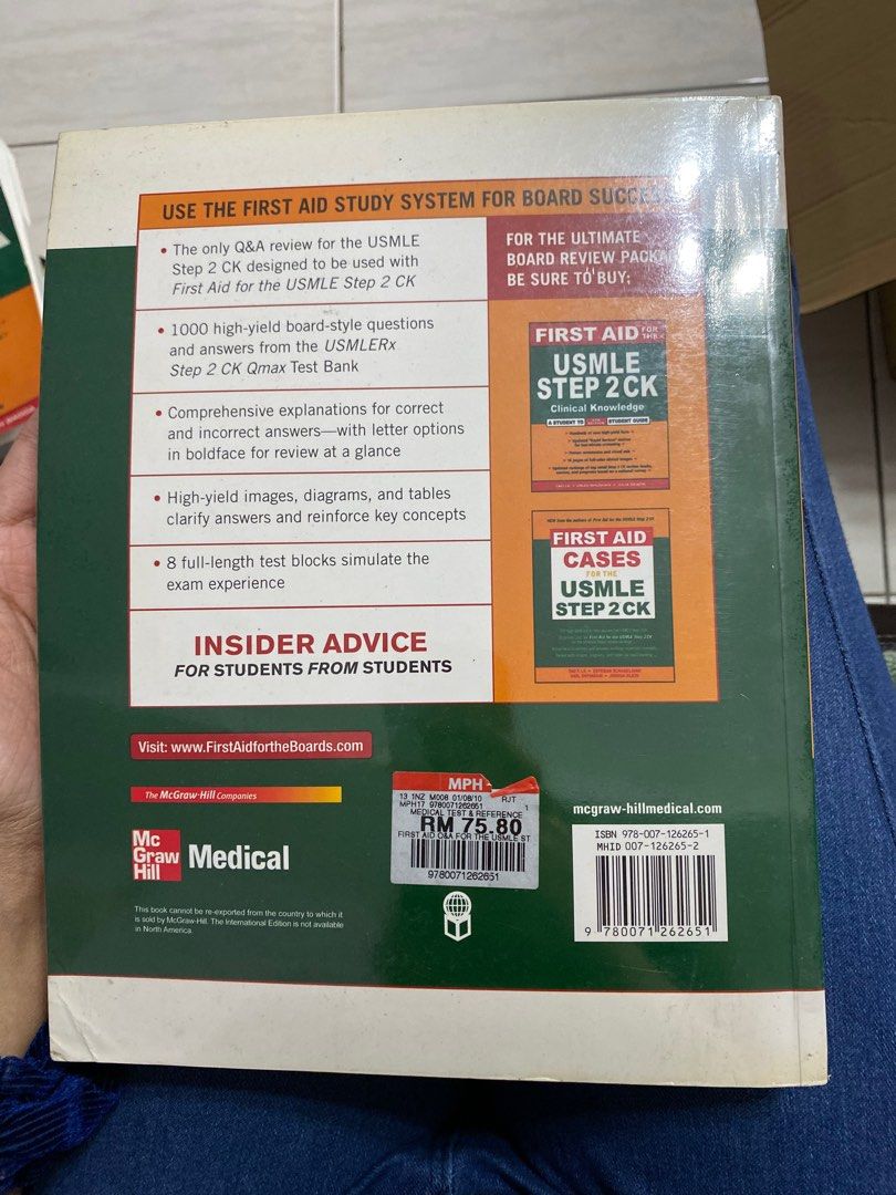 USMLE Q&A STEP 2 CLINICAL KNOWLEDGE, Hobbies & Toys, Books & Magazines, Textbooks on Carousell