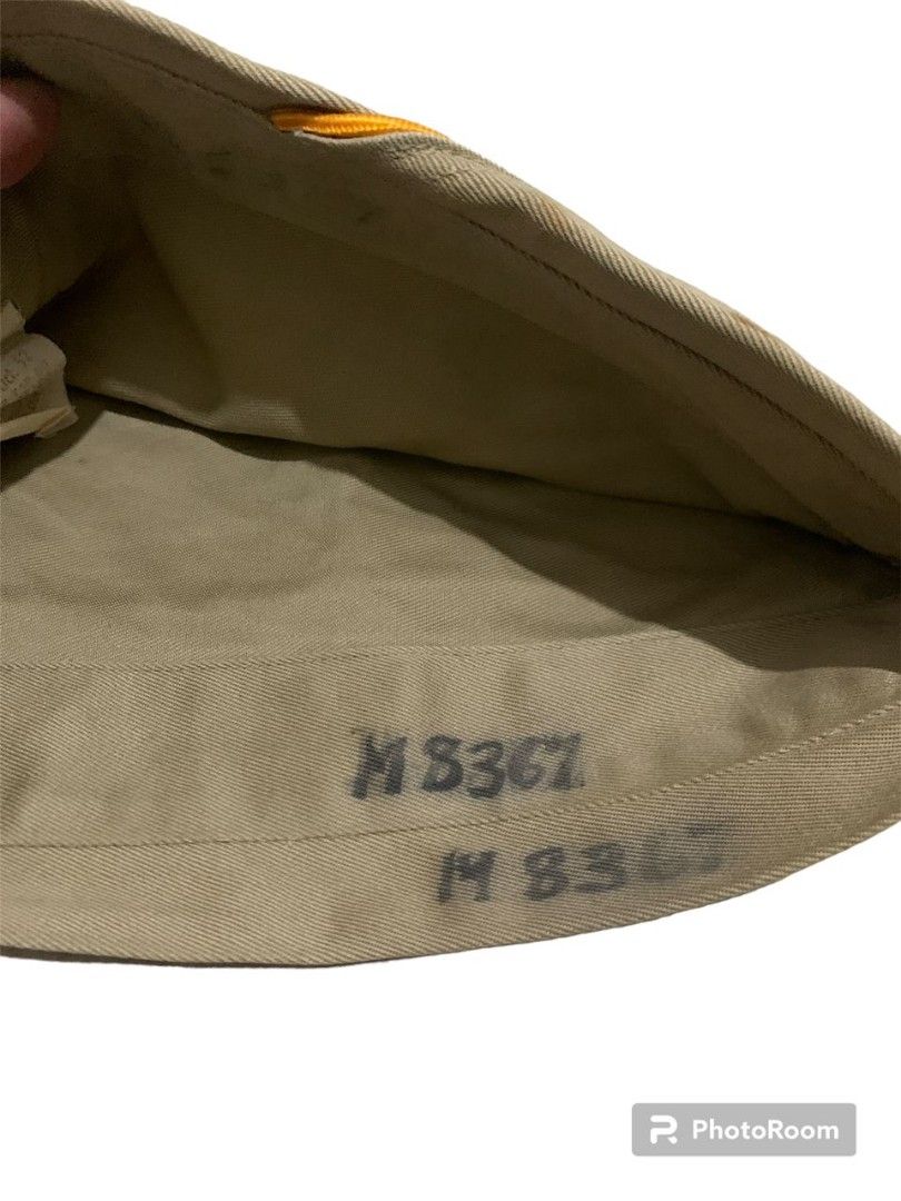 Vintage cap garrison khaki M-1950, Men's Fashion, Watches & Accessories ...