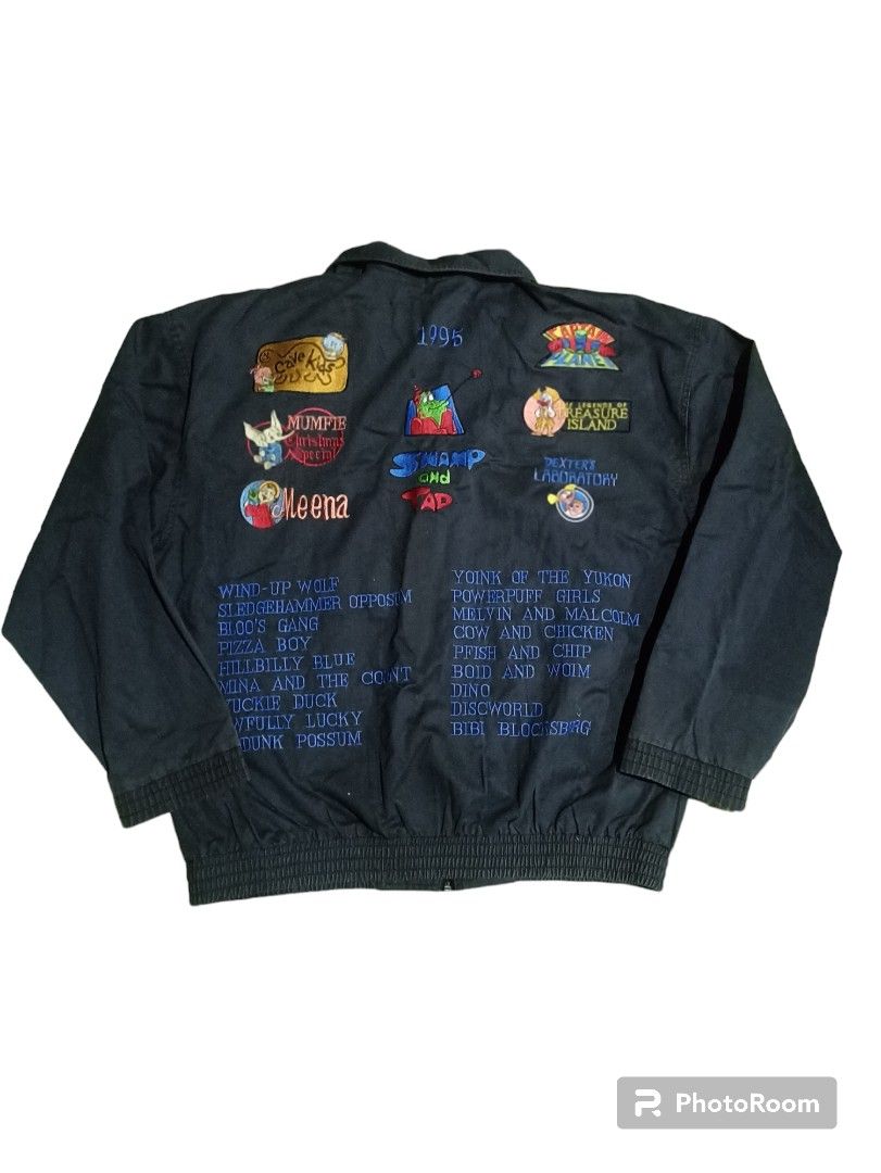 VINTAGE FIL-CARTOONS INC JACKET, Men's Fashion, Coats, Jackets and ...