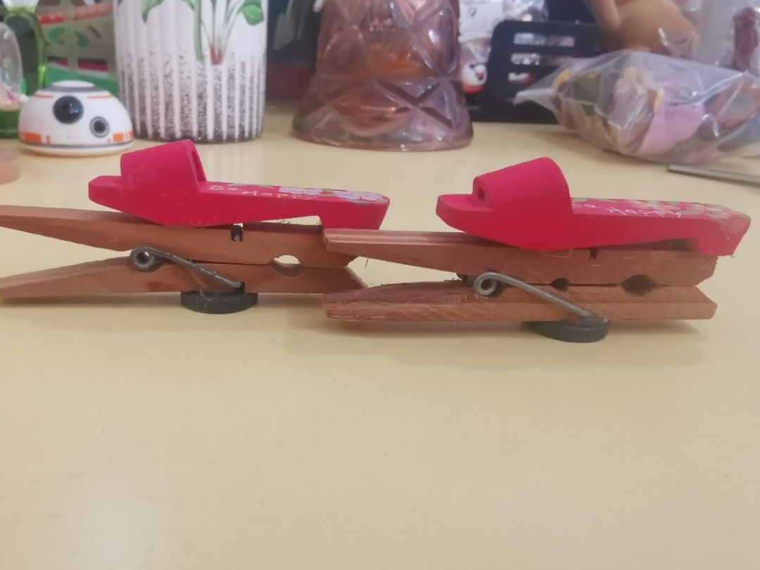 Vintage Style Fridge Magnet Traditional Wooden Clog Design, Hobbies ...