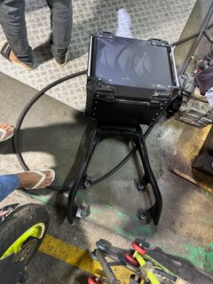 NVX Aerox V1 Kappa box and Givi heavy duty rack, Motorcycles ...