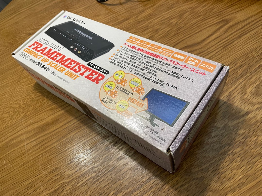 XRGB-Mini Framemeister Upscaler, 電子遊戲, 遊戲機配件, 充電綫及充電器 - Carousell