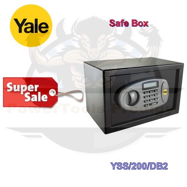 YALE SAFE BOX YSS/200/DB2, Furniture & Home Living, Security & Locks ...
