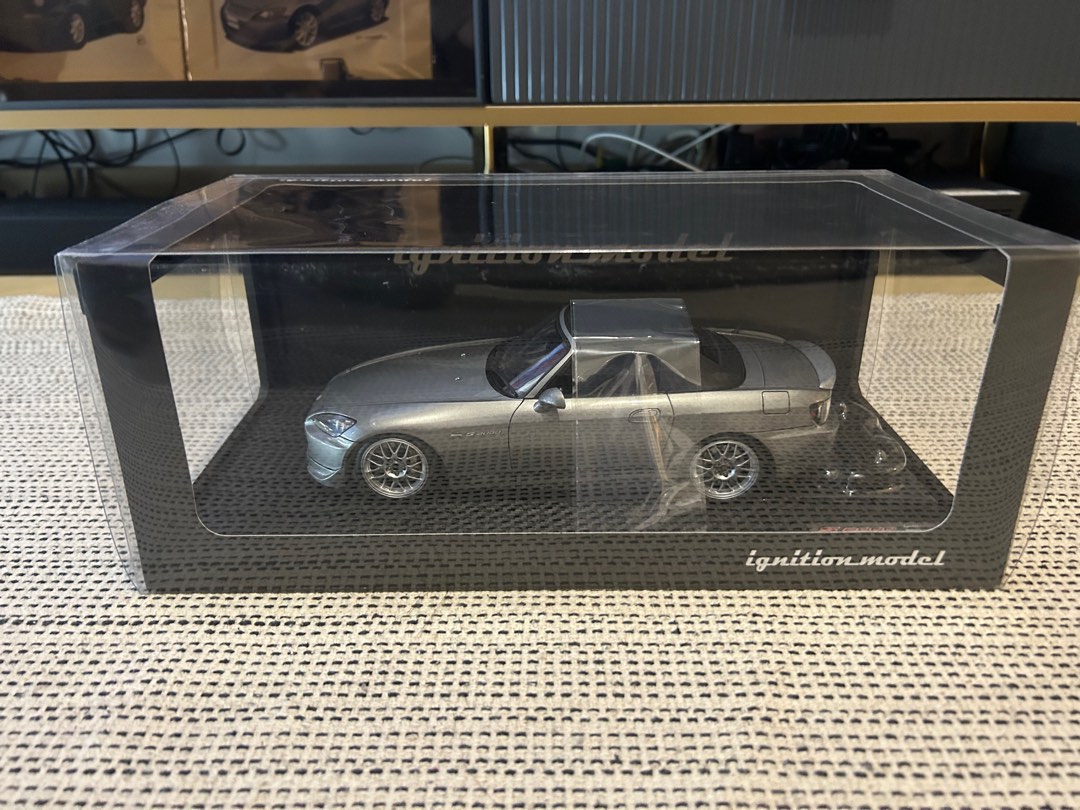 1:18 Honda S2000 AP2 Dark Silver IG Model, 興趣及遊戲, 玩具 & 遊戲類 - Carousell
