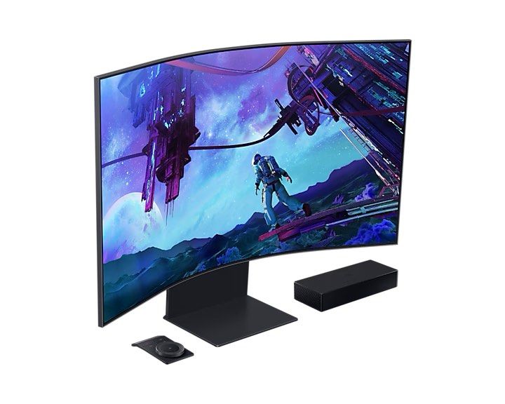55 Inch Odyssey Ark 2nd Gen 4K UHD 165Hz 1ms(GtG) Quantum Mini-LED ...