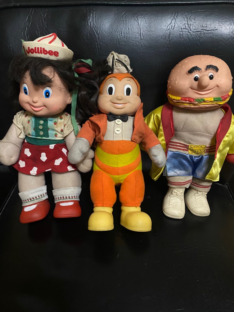 90s JOLLIBEE STUFFED TOYS VINTAGE COLLECTIBLE, Hobbies & Toys ...