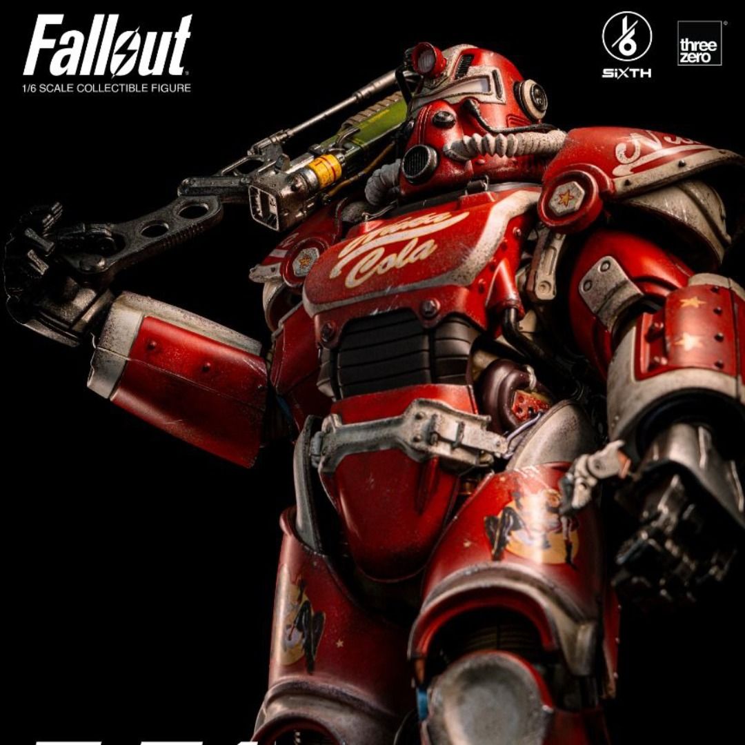 🔥 Threezero Fallout 1/6 T51 Nuka Cola Power Armor 異塵餘生 核子可樂 動力裝甲, 興趣及遊戲 ...