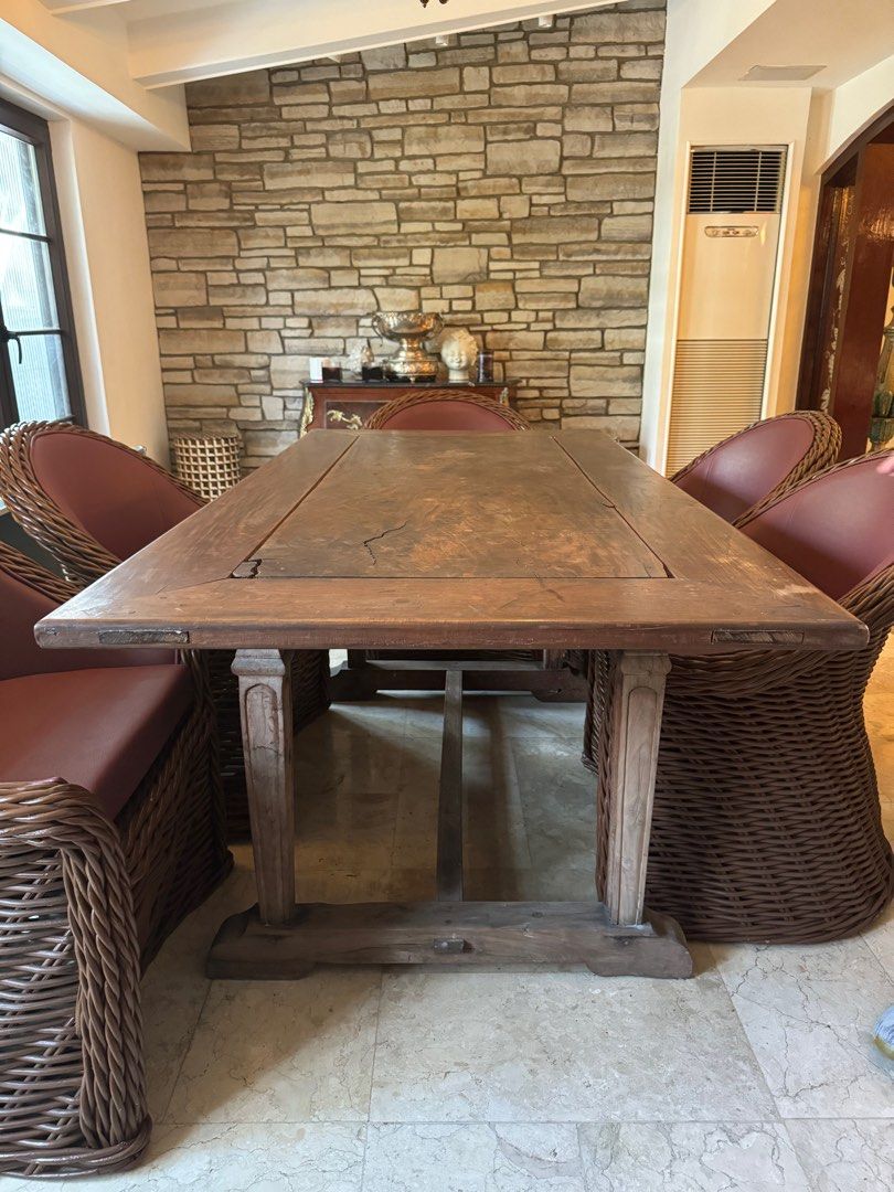 Antique Molave Table, Furniture & Home Living, Furniture, Tables & Sets ...