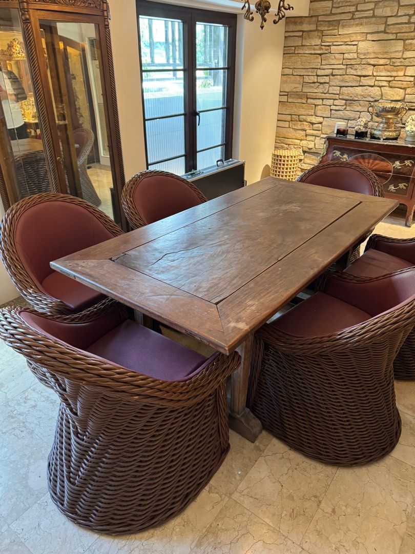 Antique Molave Table, Furniture & Home Living, Furniture, Tables & Sets ...