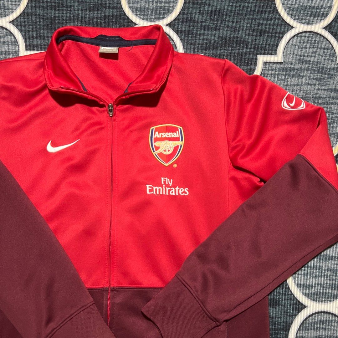 Arsenal Vintage Nike Training Jacket, Men's Fashion, Activewear on ...
