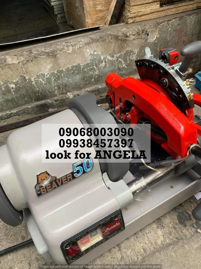 ASADA BEAVER THREADING MACHINE, Commercial & Industrial, Construction ...