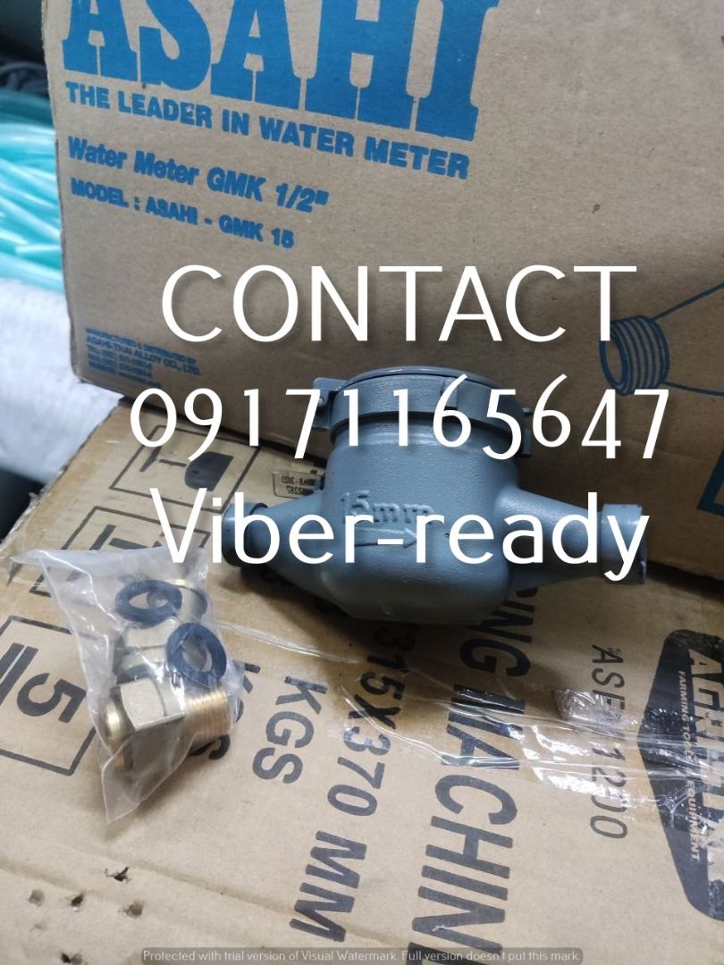 Asahi Water Meter, Commercial & Industrial, Industrial Equipment on ...