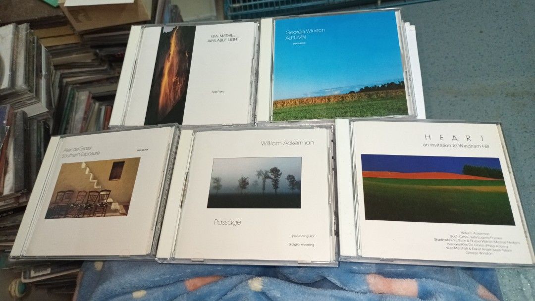 JAZZ名盤 WINDHAM HILL RECORDS 日本 TO 5 CD COLLECTION V.A. HEART WILLIAM ...