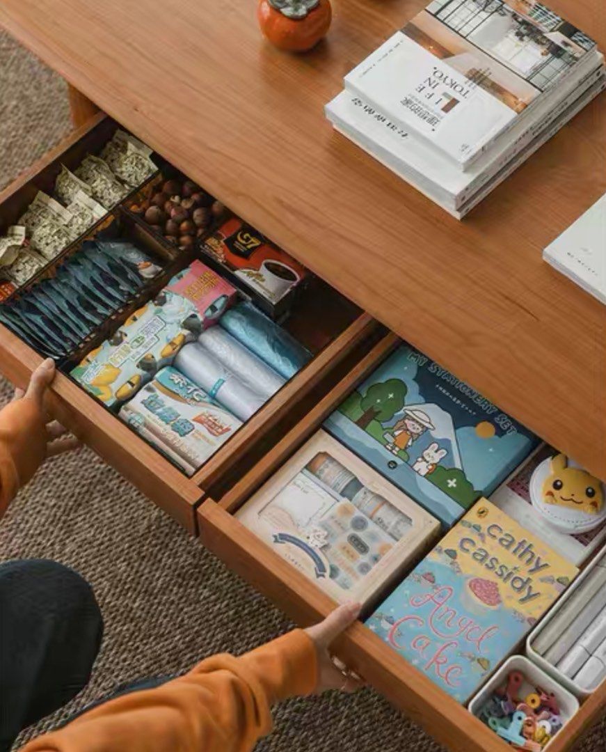 BASTIL Solid Wood Coffee Table, Furniture & Home Living, Furniture ...