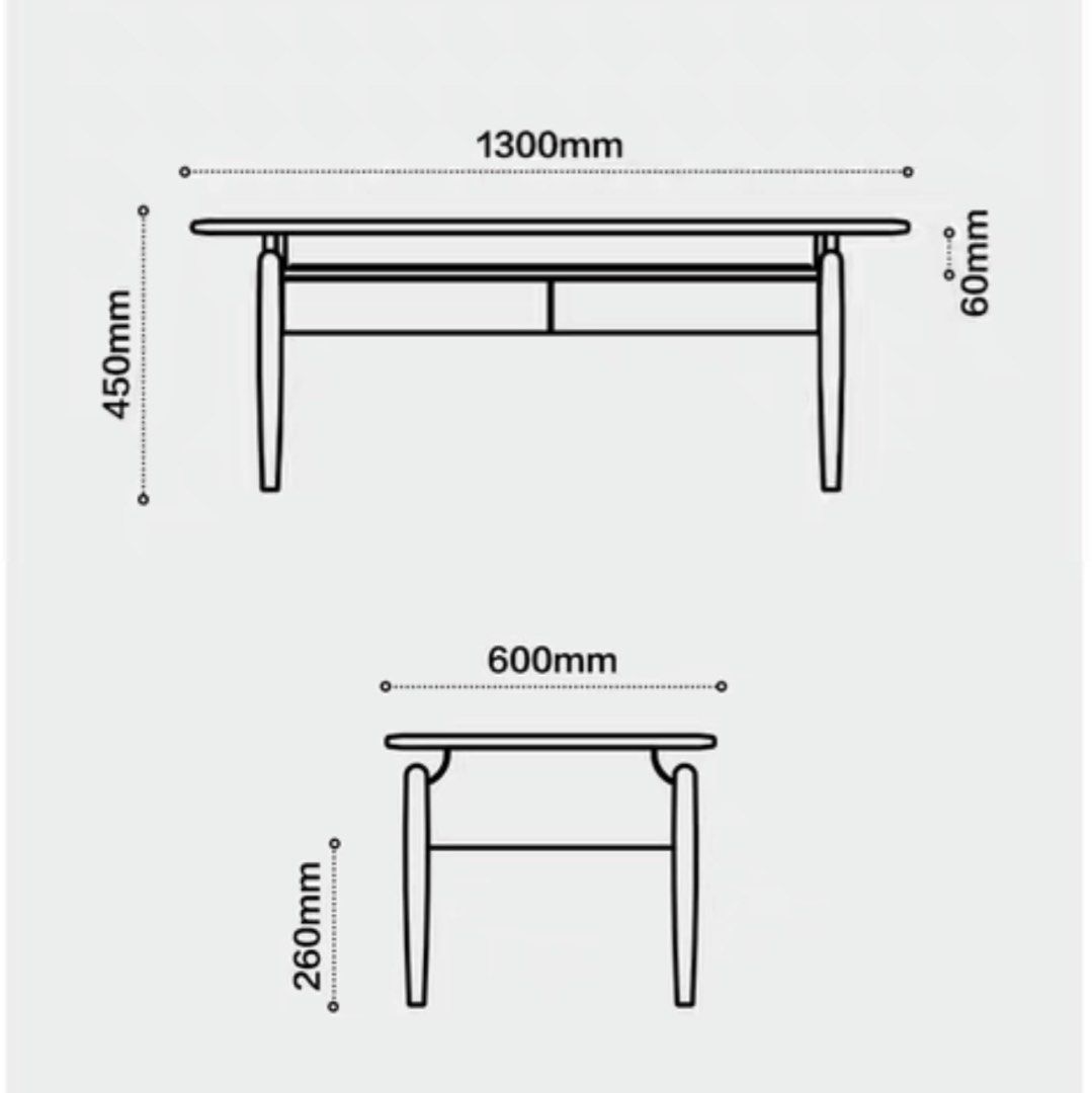 BASTIL Solid Wood Coffee Table, Furniture & Home Living, Furniture ...