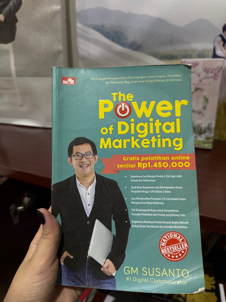 Buku the power of digital marketing by gm susanto, Buku & Alat Tulis ...