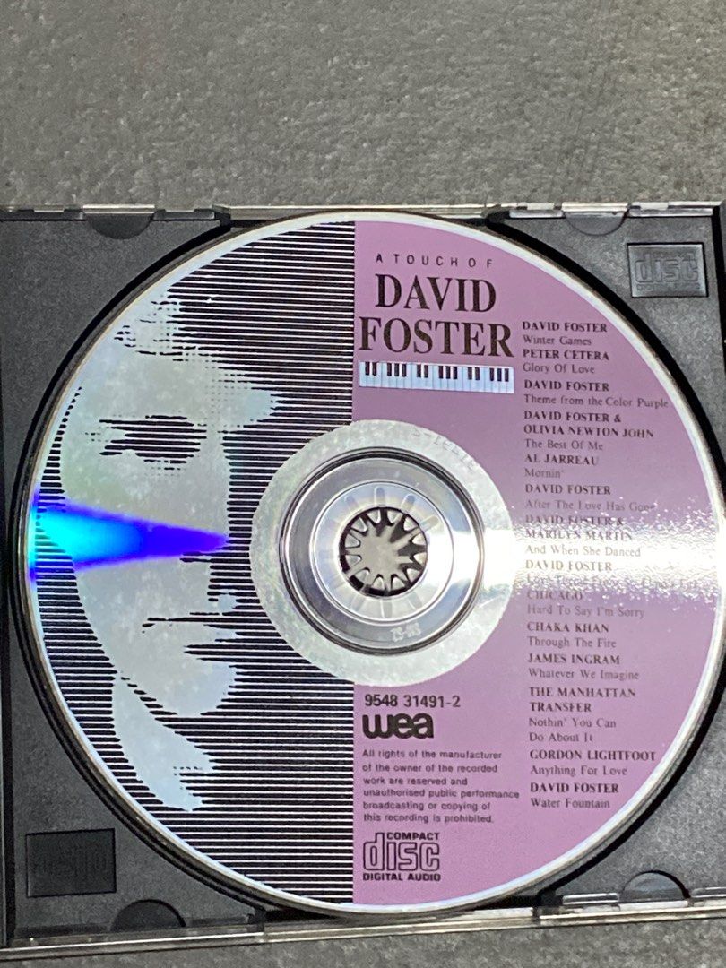 Cd David Foster, Hobbies & Toys, Music & Media, CDs & DVDs on Carousell