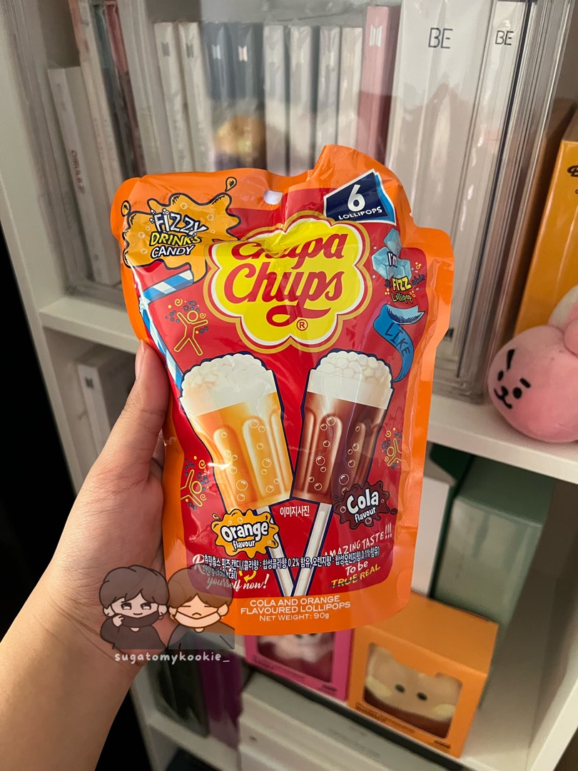 SOLD Chupa Chups Fizzy Drinks Lollipop, Food & Drinks, Other Food & Drinks on Carousell