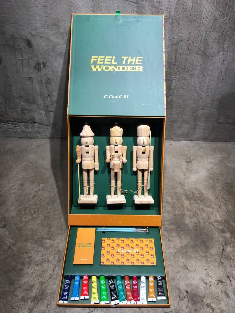 Coach Limited Edition Feel The Wonder Nutcracker painting set, Luxury ...